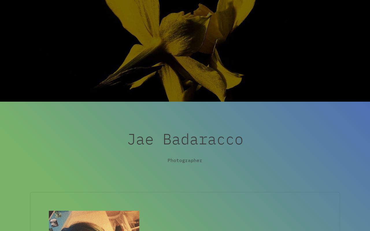 Photography Portfolio